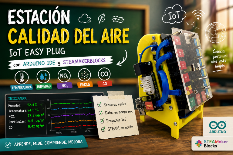 Estación de Calidad del Aire IoT Easy Plug (EducaCont) con Arduino IDE ...